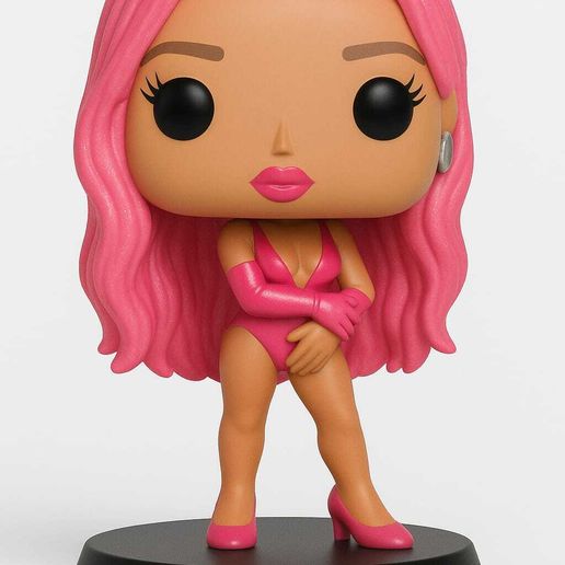 🐱 Funko pop of Doja cat・ STL File for 3D printing・Cults