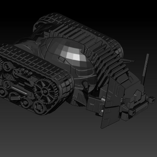 🦇 BAT TANK・ 3D File for ・Cults