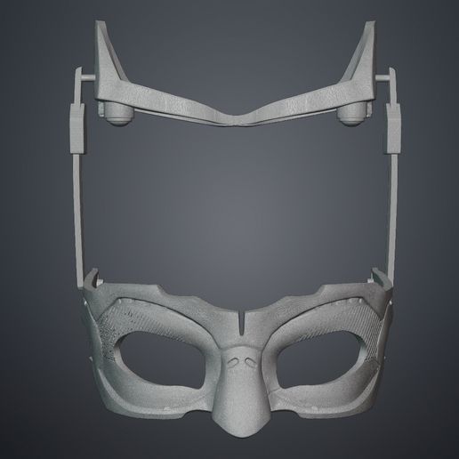 🦸‍♀️ Catwoman mask - Dark Knight Rises・ 3D File for 3D printing・Cults