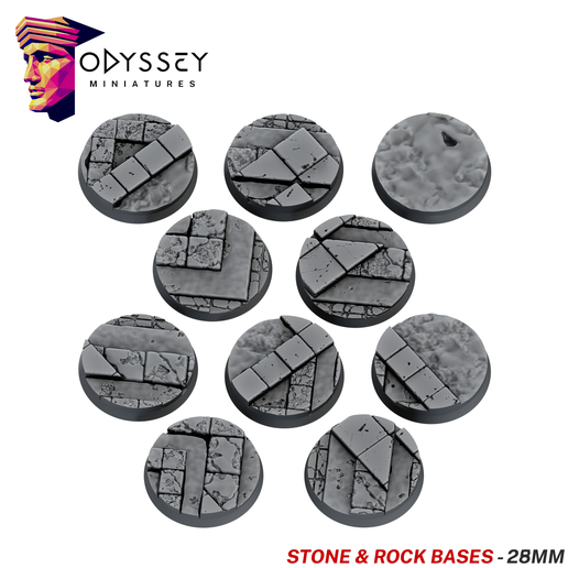 🪨 Stone and Rock Bases - Merchant Complete Set・ 3D File for 3D printing ...