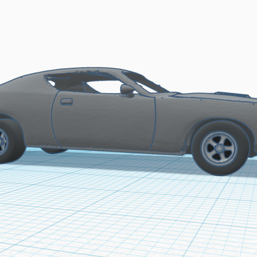 🚗 '71 DODGE CHARGER 440 MAGNUM・ STL File for 3D printing・Cults