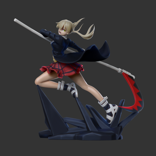 ♀️ Maka [Soul Eater]・ STL File for 3D printing・Cults