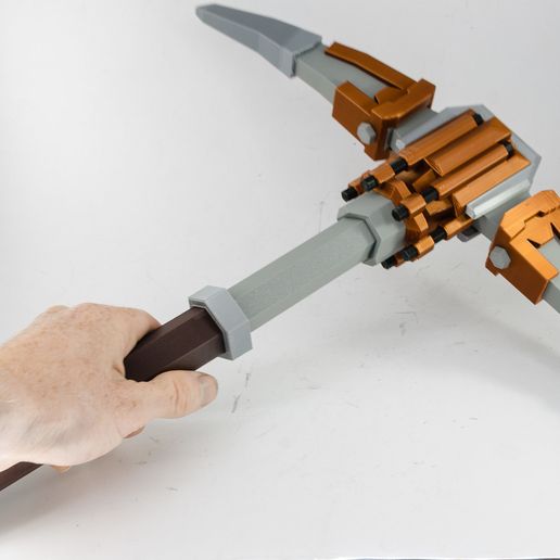 STL file Deep Rock Galactic - Pickaxe - Lifesize Prop 🪨 (3MF)・3D print ...