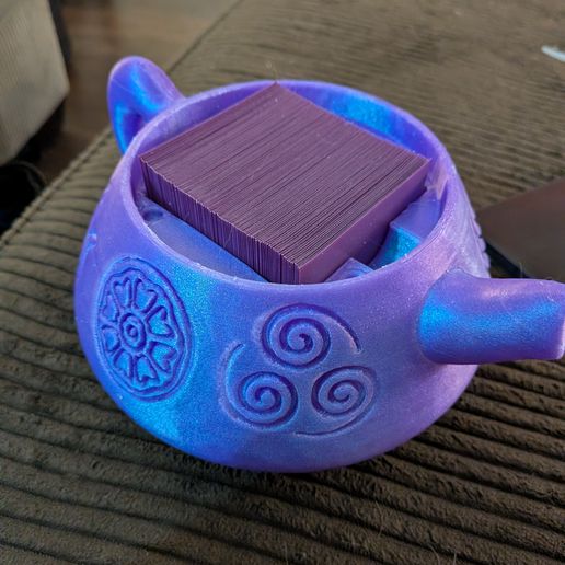🫖 Uncle Iroh Teapot Deck Box・ STL File for 3D printing・Cults