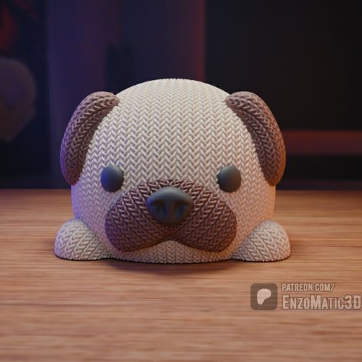 STL file Baby dog knitted squishmallow - 3MF - STL 👶 (3MF)・3D print ...