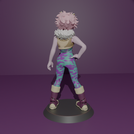 💬 Mina Ashido・ 3D File for 3D printing・Cults