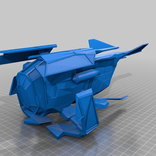 🚓 Republic/Imperial Police Gunship (Star Wars Legion Scale)・Free STL ...