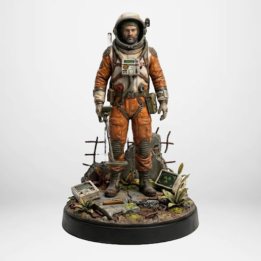 🧑‍🔬 Zone Scientist - Stalker 2・ STL File for 3D printing・Cults