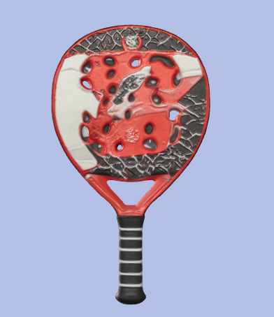 STL file Abstract Fusion Padel Racket - Where Art Meets Performance 🎨 ...