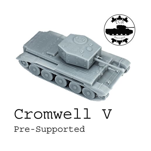 STL file Cromwell V - 1/72 Medium Tank - Presupported 🪖 ・3D printing ...