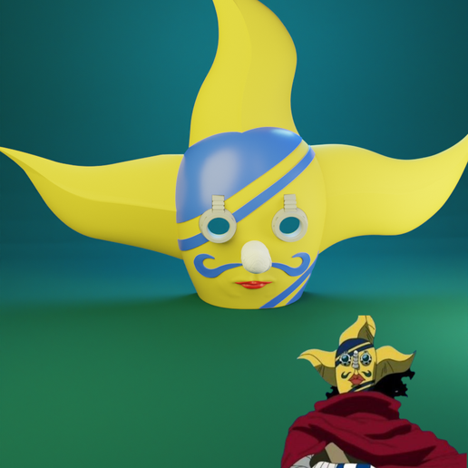 🗿 Sogeking Mask One Piece・ STL File for 3D printing・Cults