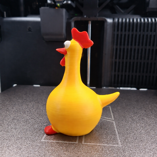 🐔 Goofy Chicken Buddy・ 3MF File for 3D printing・Cults