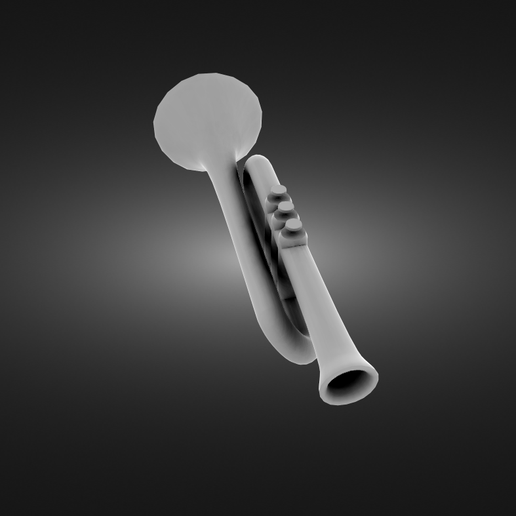 STL file Trumpet 🎺 ・3D printing model to download・Cults