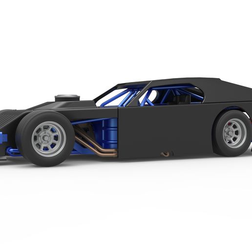 🚗 Diecast Asphalt Modified stock car Version 3 Scale 1:25・ 3D File for ...