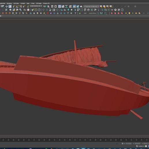 👽 Byzantine Dromon Warship 3D print model・ 3D File for 3D printing・Cults