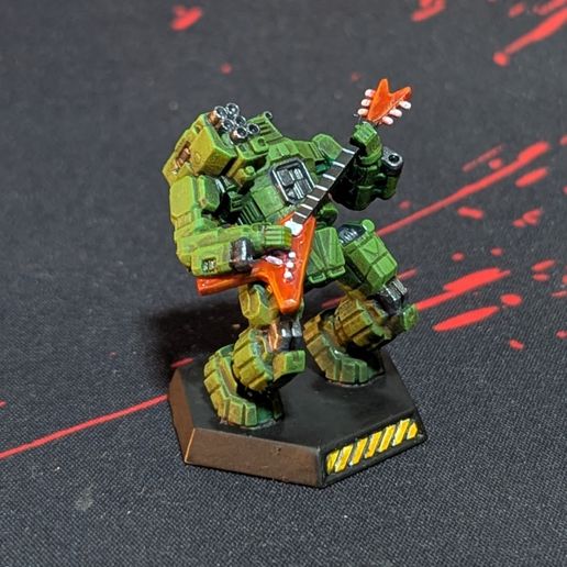 🎸 BattleTech Radical Hunchback 4P・Free STL File for 3D printing・Cults