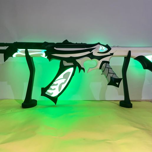 STL file REAVER VANDAL LED VALORANT 🦸 ・Model to download and 3D print・Cults