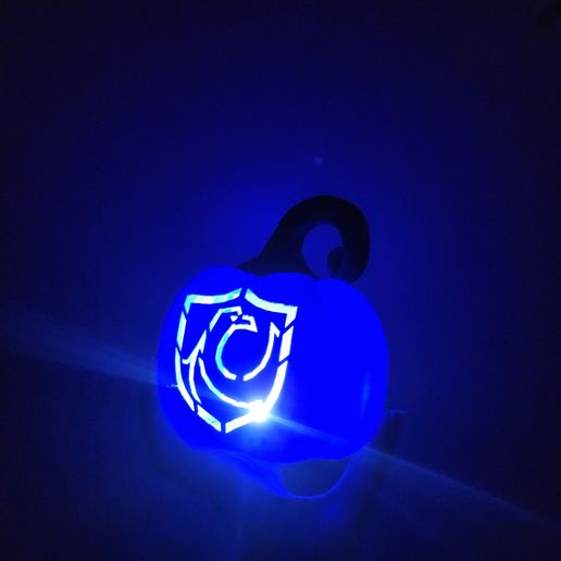 🏠 Harry Potter Ravenclaw Hogwarts House Lithophane Projector Pumpkin ...