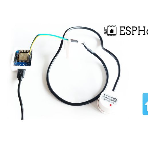 Free STL file ESPHome Capacitive Water Tank Level Sensor・3D printing ...