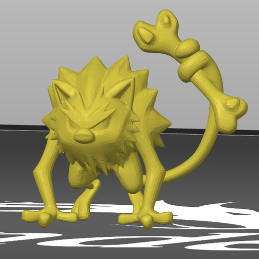 🐉 Proto Mankey・ STL File for 3D printing・Cults