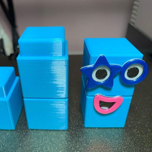 🫖 Numberblocks One to Five・ 3D File for 3D printing・Cults
