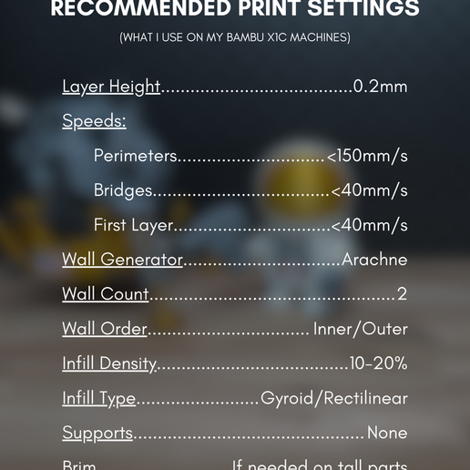 🫡 Stormchunker Kit (No Support, No AMS, No Glue)・Free 3D File for ・Cults