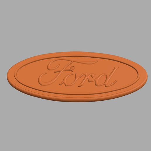 🚙 Ford logo・ STL File for 3D printing・Cults