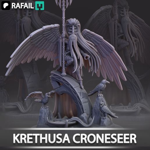 🔨 Krethusa Croneseer・ 3D File for 3D printing・Cults