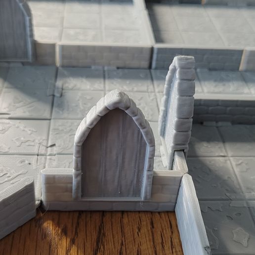 🎲 Modular Dungeon Designer 28mm scale・Free STL File for 3D printing・Cults