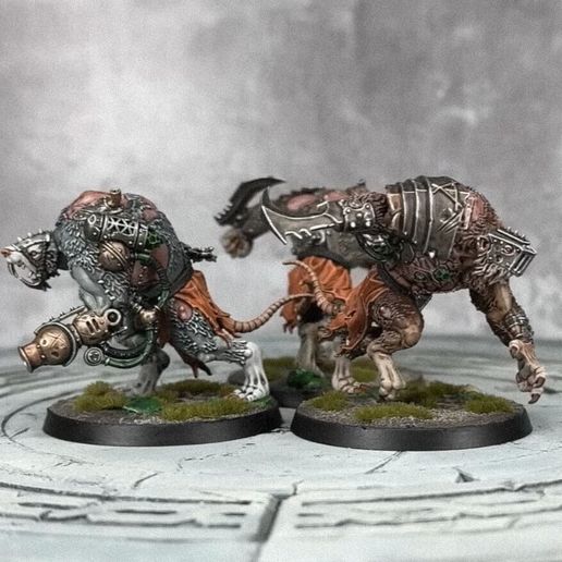 3D file Monstrous Rodent Beasts 💂 ・3D print model to download・Cults