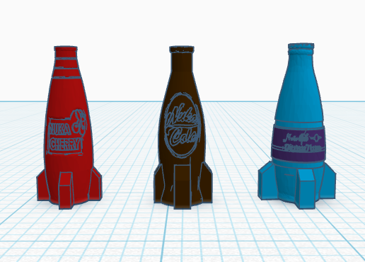 🧸 Lego Nuka cola machine and Nuka cola bottles for lego・ STL File for ...