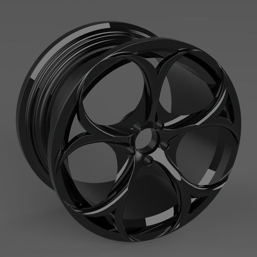 🛞 Wheel_159_Arc・ STL File for 3D printing・Cults