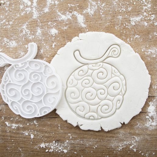 😈 One Piece devil fruits cookie cutters・ GCODE File for 3D printing・Cults