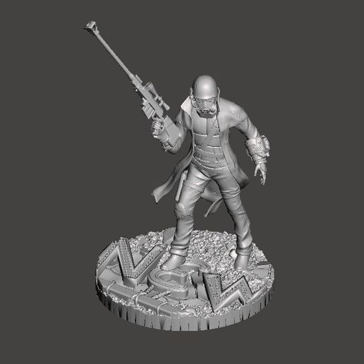 🆕 The Courier Fallout New Vegas v.2・ 3D File for 3D printing・Cults