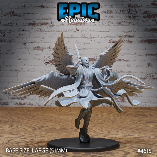 👼 Planetar Angel Jump ‧ DnD Miniature ‧ Tabletop Miniatures ‧ Gaming ...