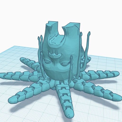 🐙 Travis Scott AstroWorld Octopus・ STL File for ・Cults