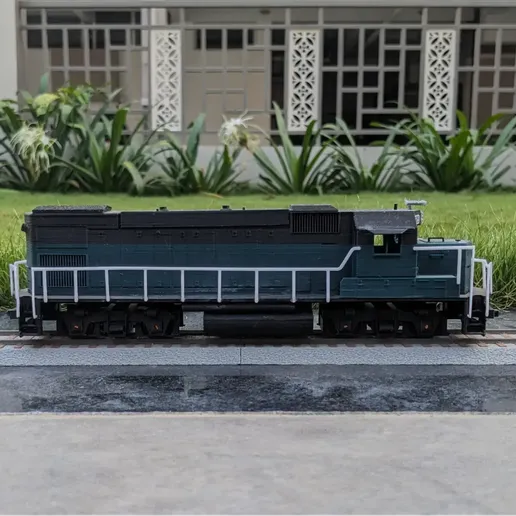 🚂 GP15 Locomotive (BNSF) - Dragon Railway・Free 3D File for 3D printing ...