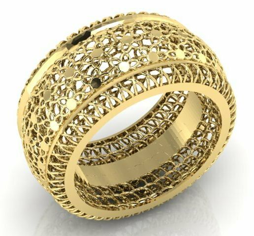 Fichier STL Anneau d'or R06 🧑‍🤝‍🧑 ・Modèle à télécharger et à imprimer en 3D・Cults