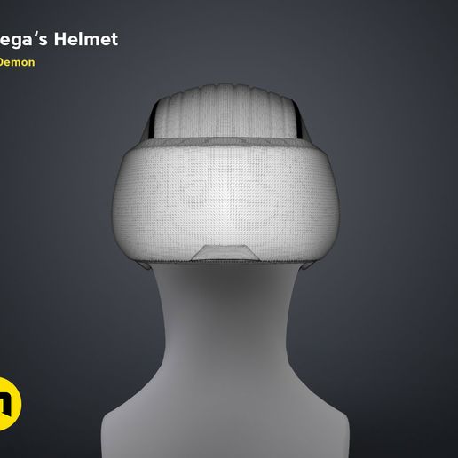 🪖 Omega’s Helmet – Bad Batch・ 3D File for ・Cults