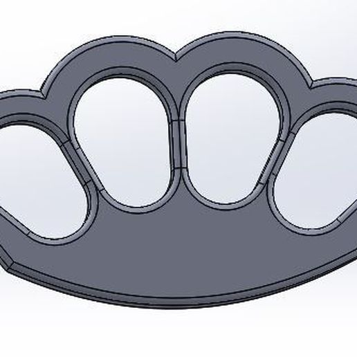 Stl File Knuckle Duster・3d Printer Design To Download・cults 