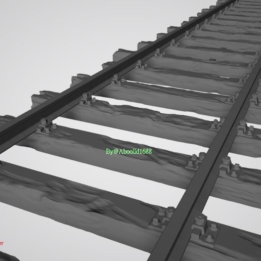 3D file World War2 Straight rail. (STL-1/35) 🗺️ ・3D printing model to ...