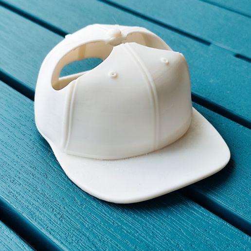 ⚾ Labubu Baseball cap (2 files of flat and curved visor caps)・ STL File ...