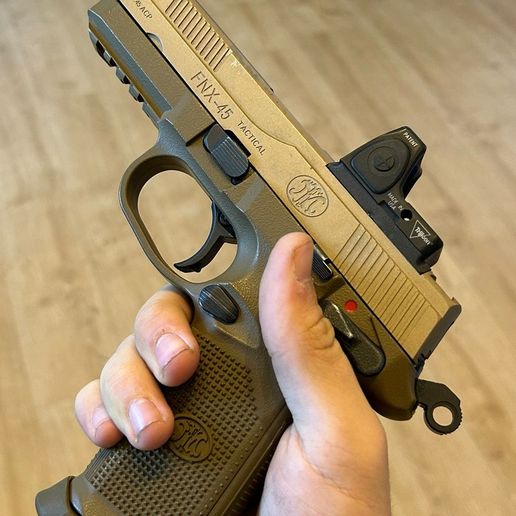 🗼 Tokyo Marui Tm Fnx 45 Trijicon Rmr Plate・free 3d File For ・cults