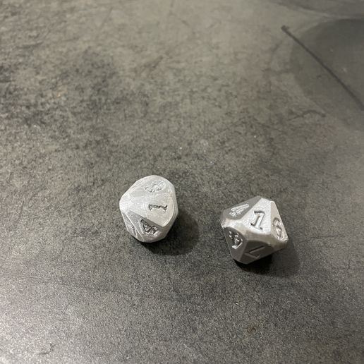 STL file Seven Sided Die D7 🎲 ・Model to download and 3D print・Cults