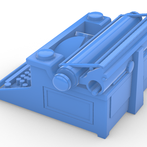 📽️ Typewriter・ STL File for 3D printing・Cults