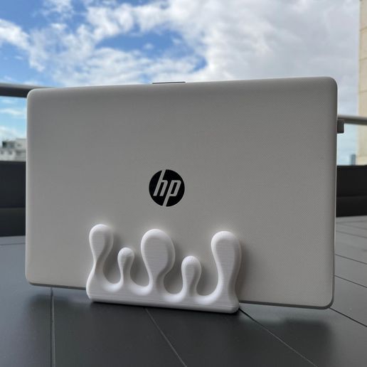 💻 Vertical Laptop / iPad / MacBook stand・ STL File for 3D printing・Cults