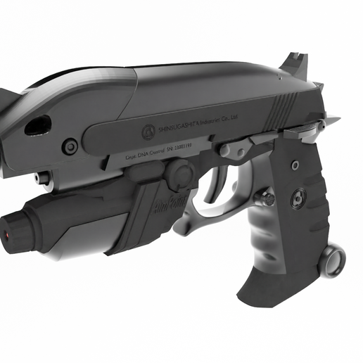 Archivo STL DNA2- Karin-Aoi-PROP-Pistola- GunlikeObject 💬 ・Plan para ...