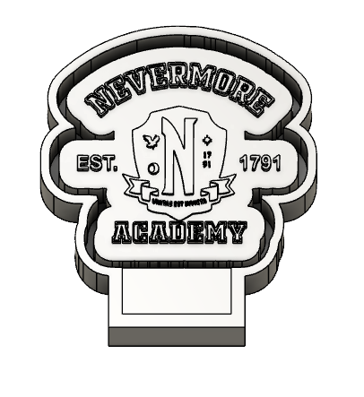 🪔 Nevermore Academy・ STL File for ・Cults