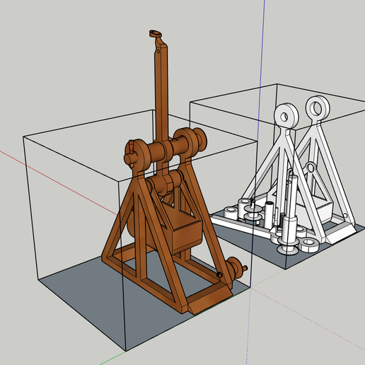 Free STL file Trebuchet 🏢 ・3D printable model to download・Cults