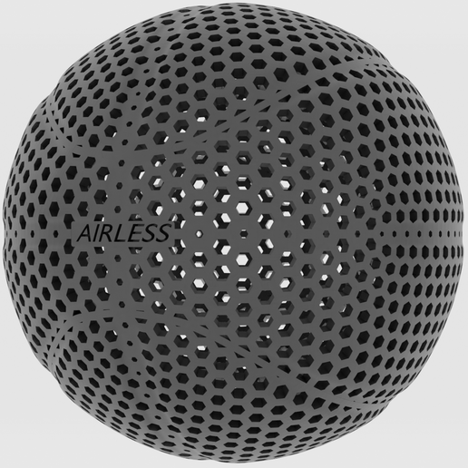 🏀 AIRLESS BASKETBALL GEN1 (SHOWCASE MODEL)・ STL File for 3D printing・Cults
